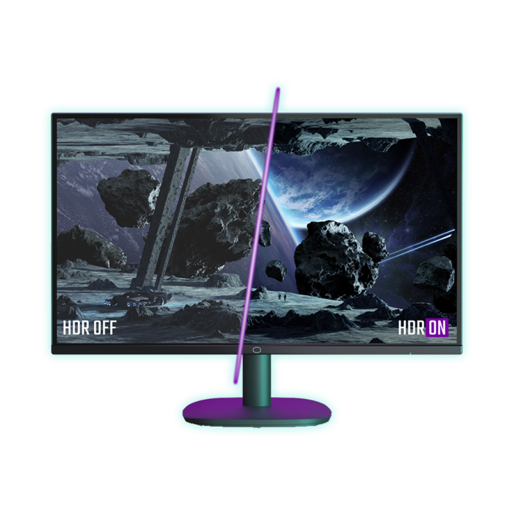 MONITOR LED GAMING 27" COOLER MASTER GA271 100HZ/WQHD2K/F-SYNC/1MS/HDMI ...