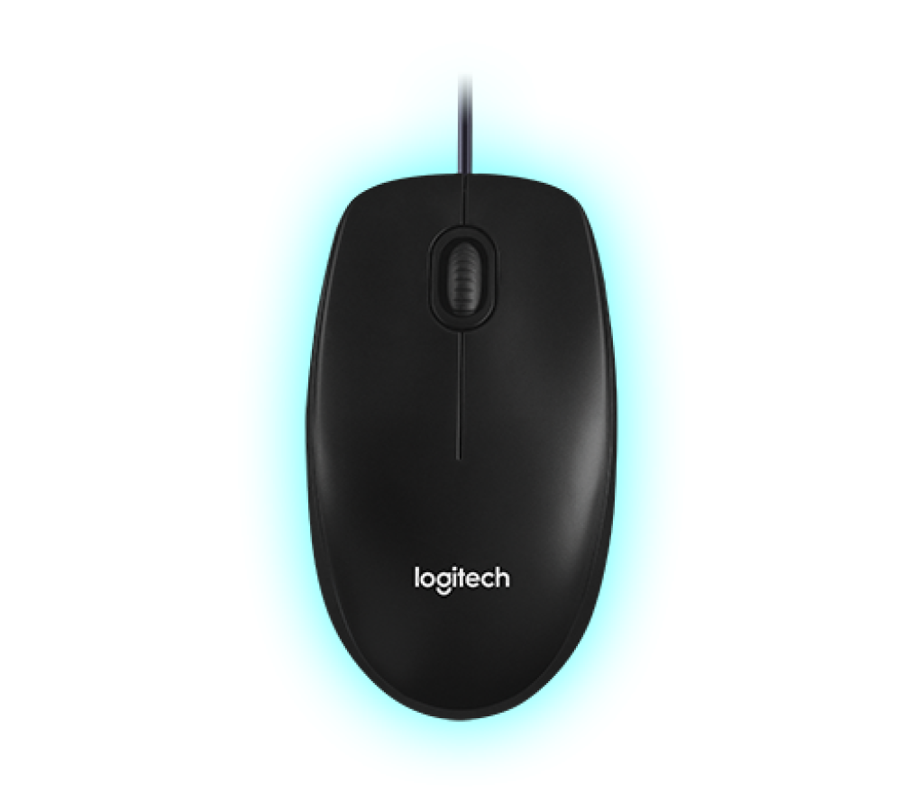 MOUSE LOGITECH M100 USB (NEGRO) :: Serial Center