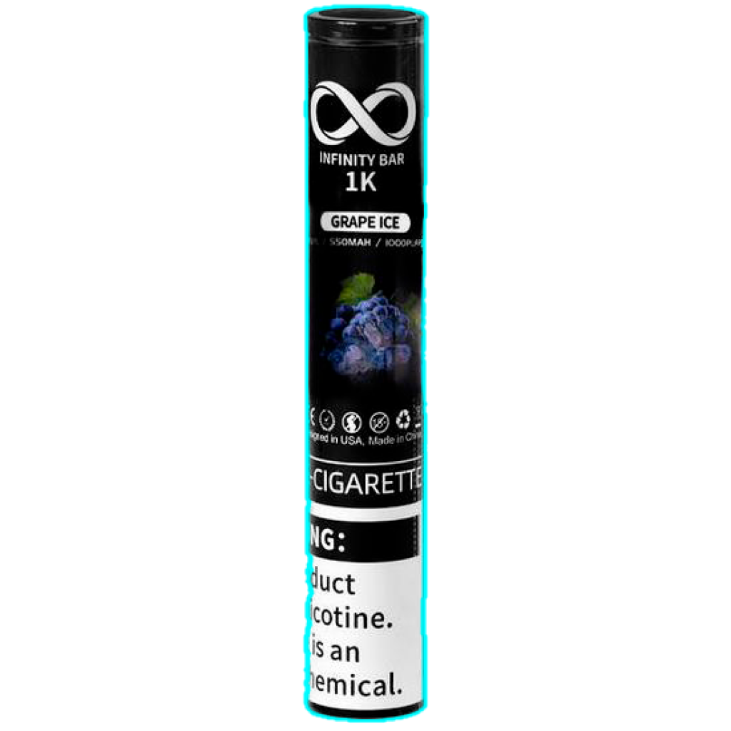 POD INFINITY BAR 1K 1000 PUFFS GRAPE ICE :: Serial Center