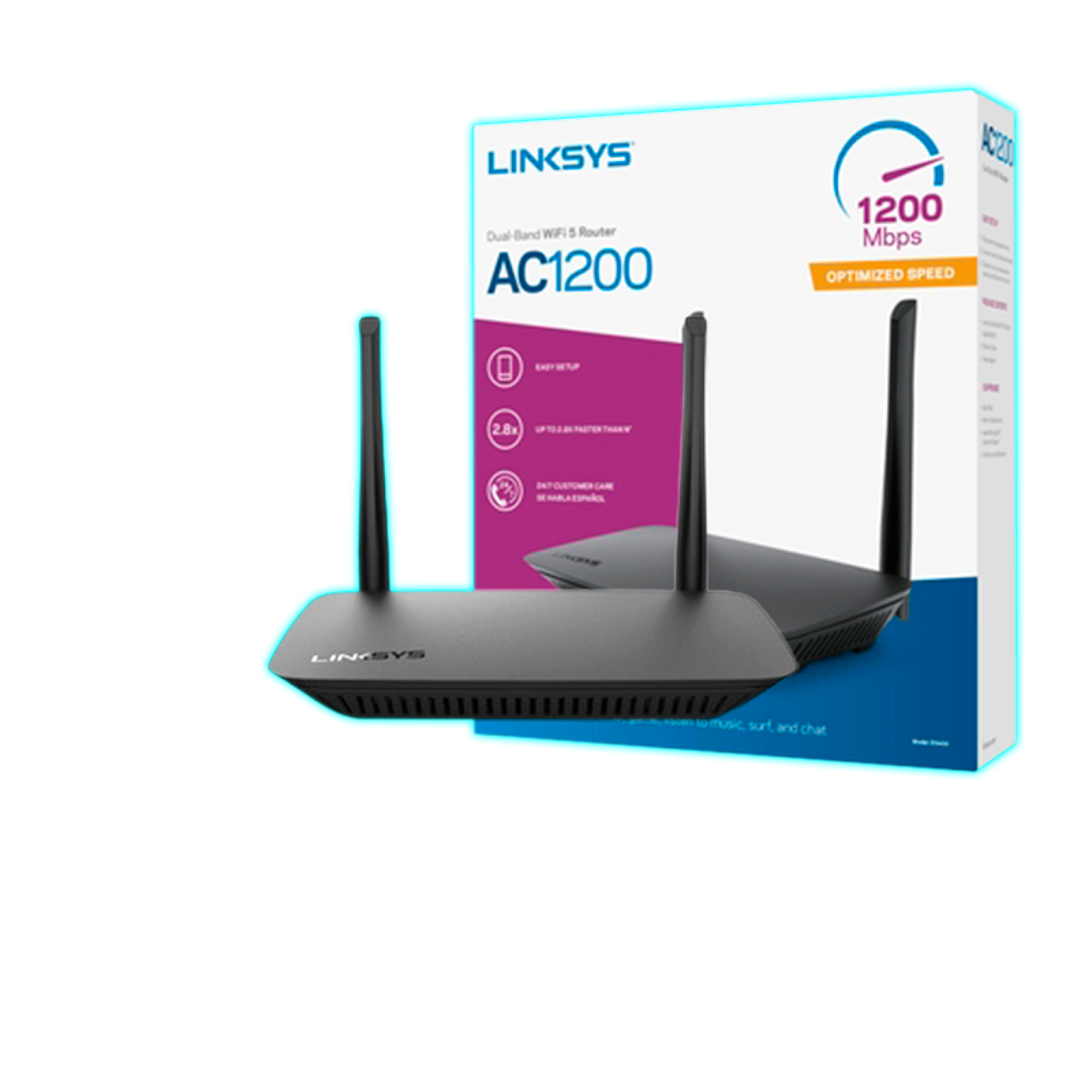ROUTER LINKSYS AC1200 DUAL-BAND E5400 WIFI (CISCO) :: Serial Center ROUTER LINKSYS AC1200 DUAL-BAND E5400 WIFI (CISCO) :: Serial Center