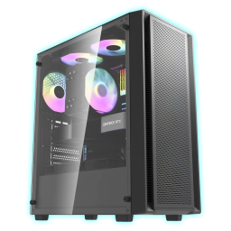 GABINETE GAMING DARKFLASH C255 WHITE :: Serial Center