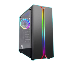 GABINETE GAMING DARKFLASH C255 WHITE :: Serial Center