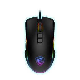 MOUSE GAMING MSI FORGE GM300 USB 2.0 NEGRO RGB :: Serial Center