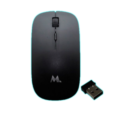 MOUSE WIRELESS (NEGRO) MTEK PMF423 :: Serial Center