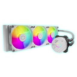 WATER COOLING COOLER MASTER MASTERLIQUID WHITE 360L CORE ARGB :: Serial ...